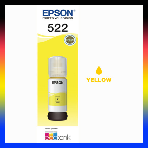 Any Epson Genuine T 522 T522 BK/C/M/Y Ink Bottle for ET2710 / ET4700 ...