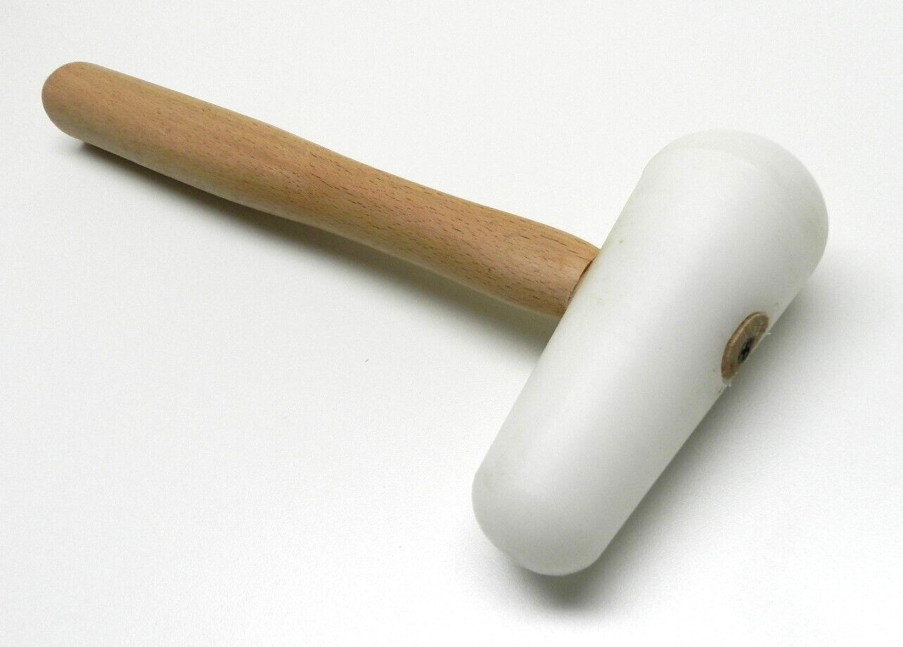 Domed Nylon Hammer Large 5" Head Plastic Mallet Forming Dapping ...