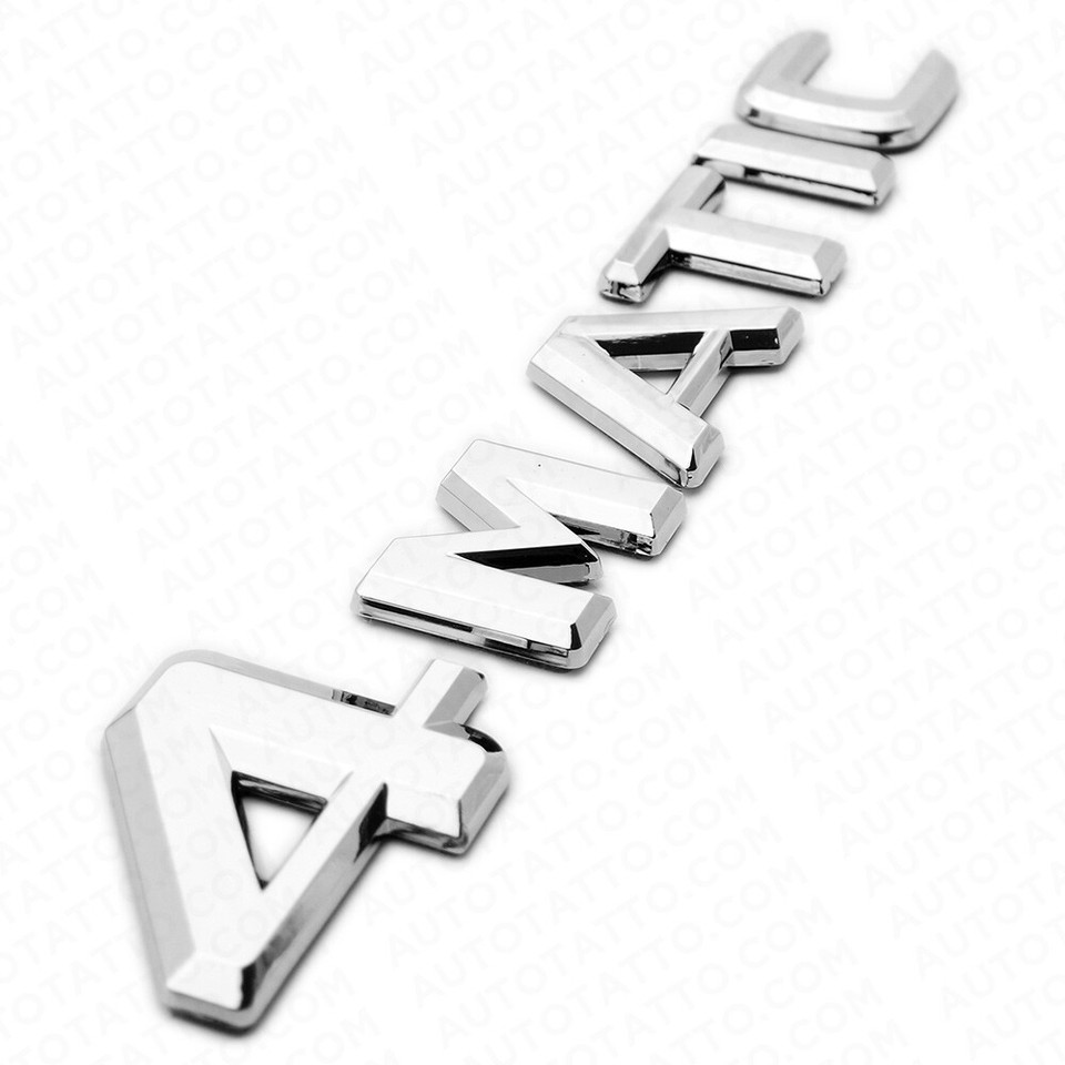 99-14 Mercedes 4 Matic Emblem 3D Trunk Logo Letter Sport Badge AMG ...