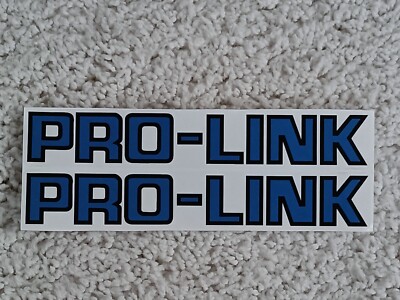 Pro-Link Stickers (Small Blue) | eBay UK