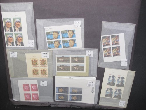 Mix USPS Forever Stamps 44 Cent Blocks MNH Unused Postage $17.00 Face ...