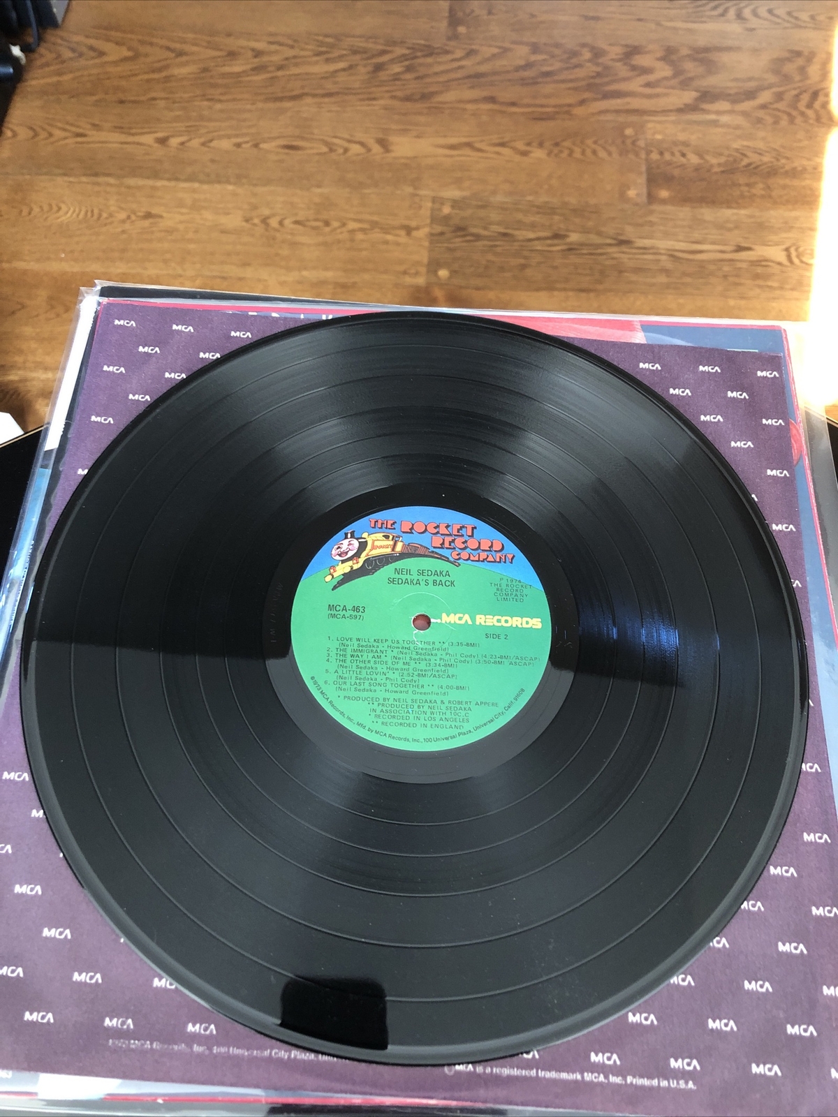 Mint- Neil Sedaka Sedaka’s Back Rocket Records Stereo LP | eBay