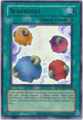 Scapegoat - RP01-EN090 - Ultra Rare - Reprint Near Mint Retro Pack ...