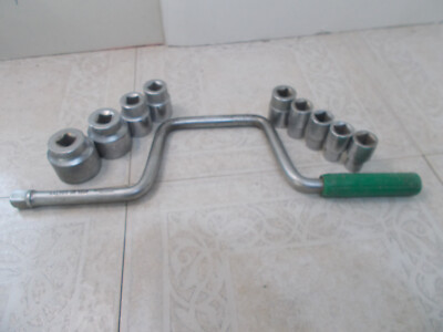 Saltus Germany Metric Socket Set With Speed Wrench 1/2" Drive 10 pc ...