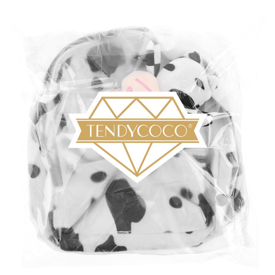 Kids Rucksack Canvas Favor Cow Backpack Cow Pattern Backpack | eBay