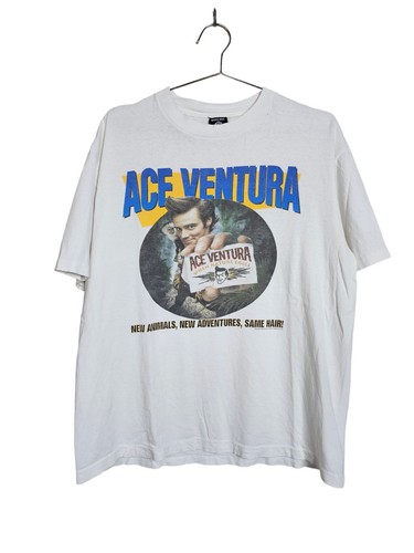 Vintage Ace Ventura When Nature Calls Tshirt 1995 Movie Promo Warner ...