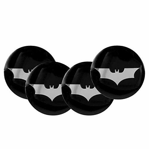4x 56mm 2.2" Batman Wheel Center Cap Hub Sticker Emblem Auto ...