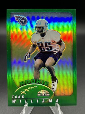2002 Topps Chrome REFRACTOR #265 Tank Williams RC Tennessee Titans | eBay