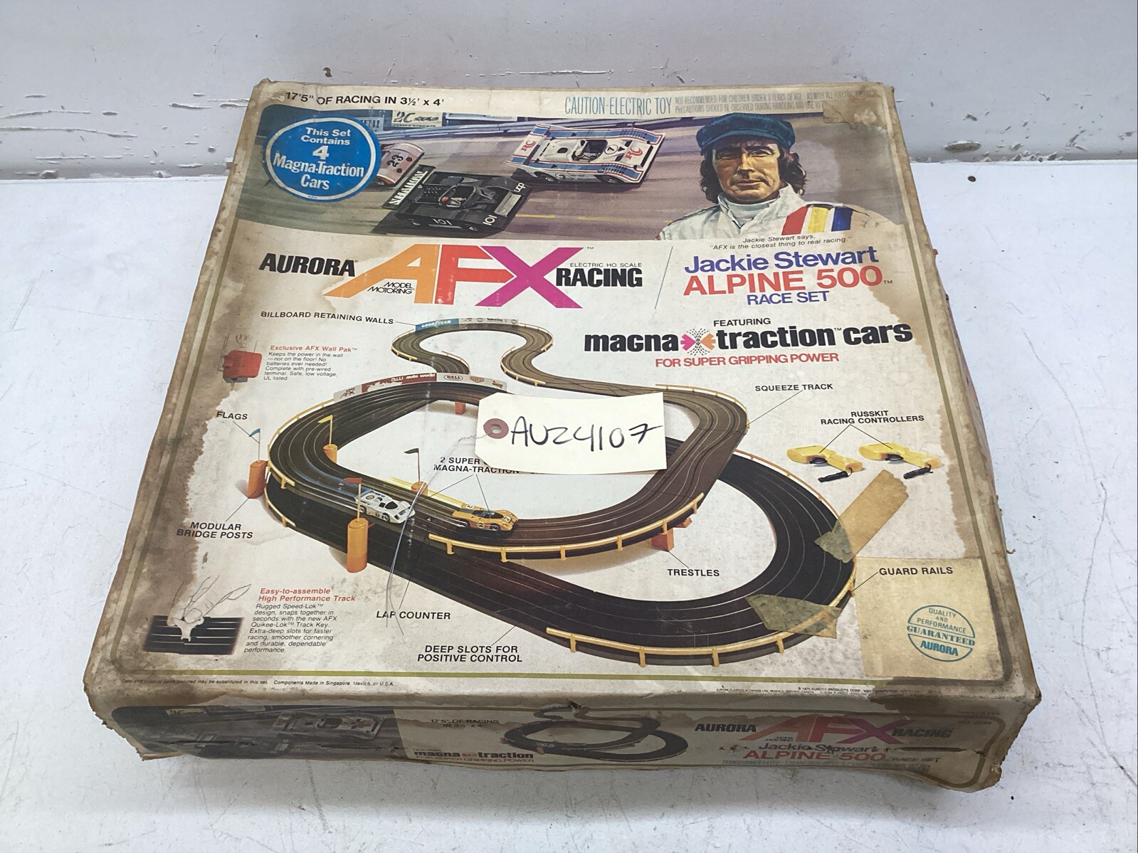 AURORA AFX MODEL MOTORING JACKIE STEWART 'ALPINE 500' RACE SET | eBay