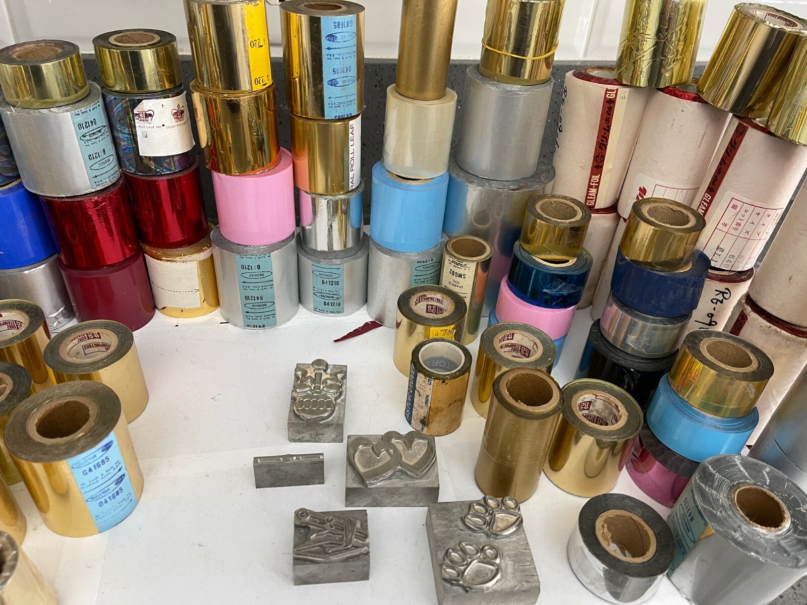 KWIKPRINT KINGSLEY TIPPER KWIK PRINT Hot Stamp Stamping Printing Foil ...