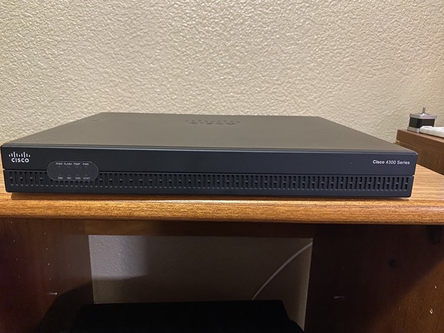 Cisco 4300 Series 4321 Integrated Services Router J0178 for sale online ...