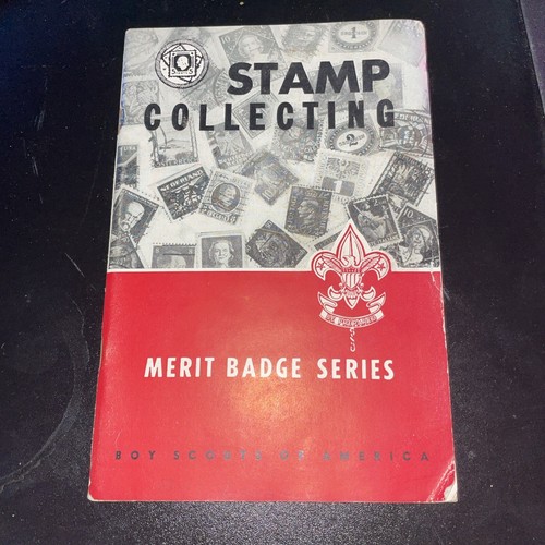 BSA Merit Badge Series Booklet Stamp Collecting Shaver 1960 Printing BN ...