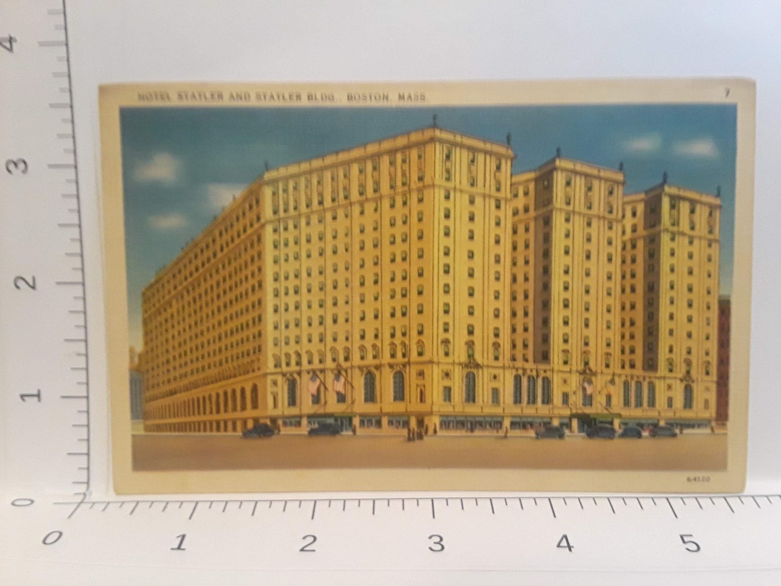 Hotel Statler & Statler Building, Boston, Mass - Vintage Postcard | eBay