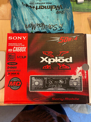 Sony Xplod MDX-CA680X MiniDisc Player AM/FM Car Stereo 27242582545 | eBay