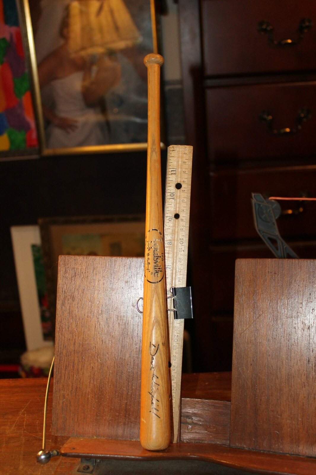 Vintage 1980's Miniature Louisville Slugger Baseball Bat Dave Winfield ...