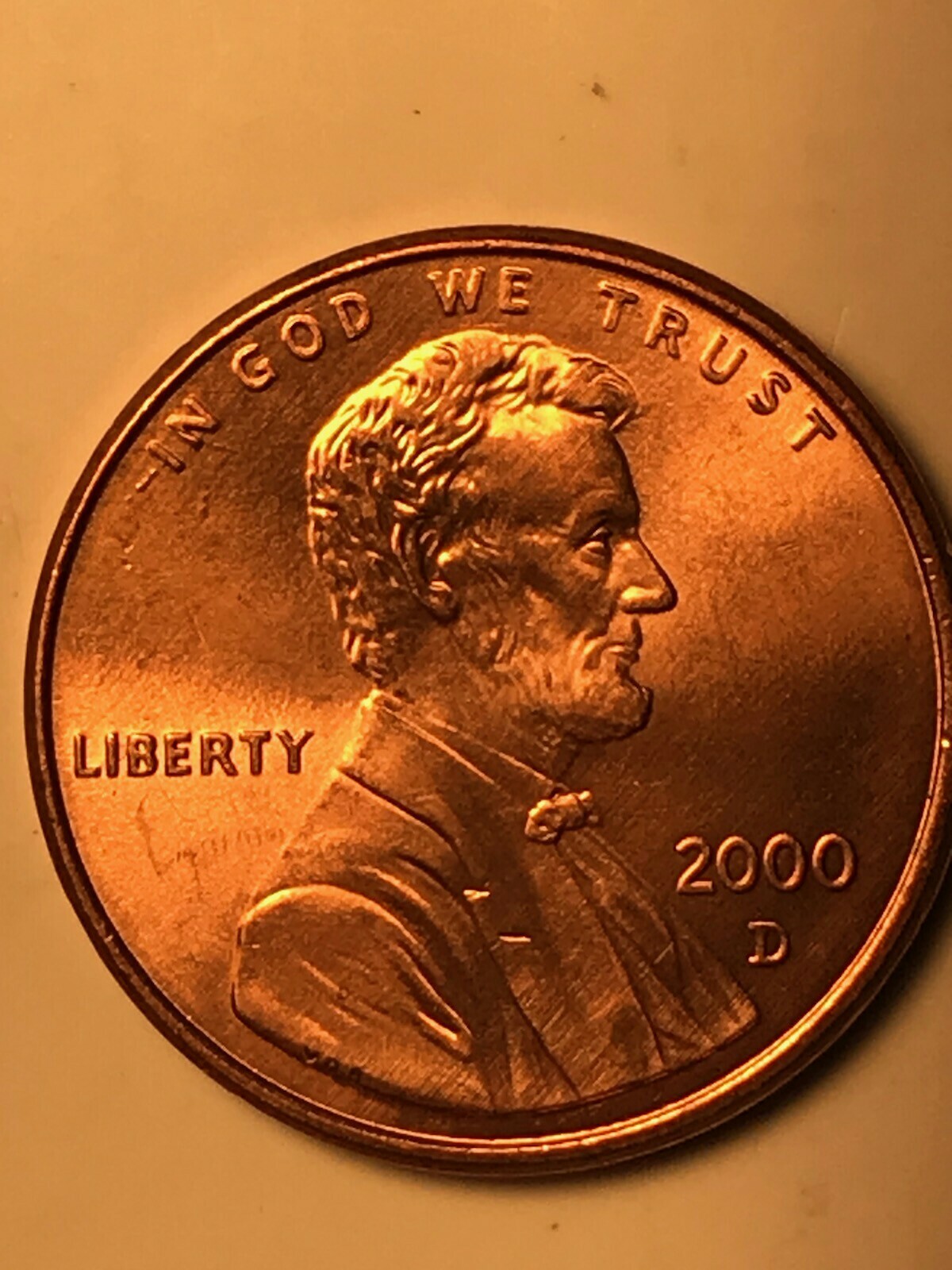2000 D Lincoln Penny | eBay