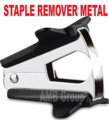 STAPLE REMOVER METAL safety pinch stapler office home desk desktop FREE ...
