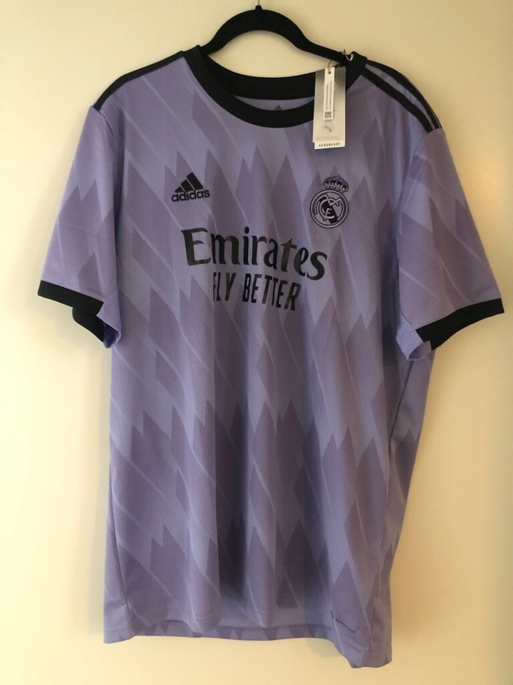 Real Madrid CF Away Jersey Shirt Kit Adidas XL NWT 22/23 Luke Modric ...
