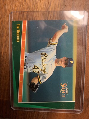 1992 Score Select Tim Wakefield 1992 Rookie RC #307 - Pittsburgh ...