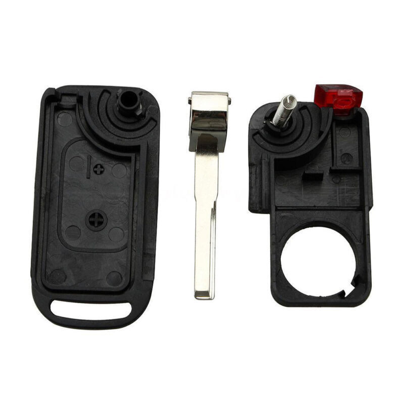 Car Key Flip Folding Shell Remote Key Fob Case Cover 2 Button For ...