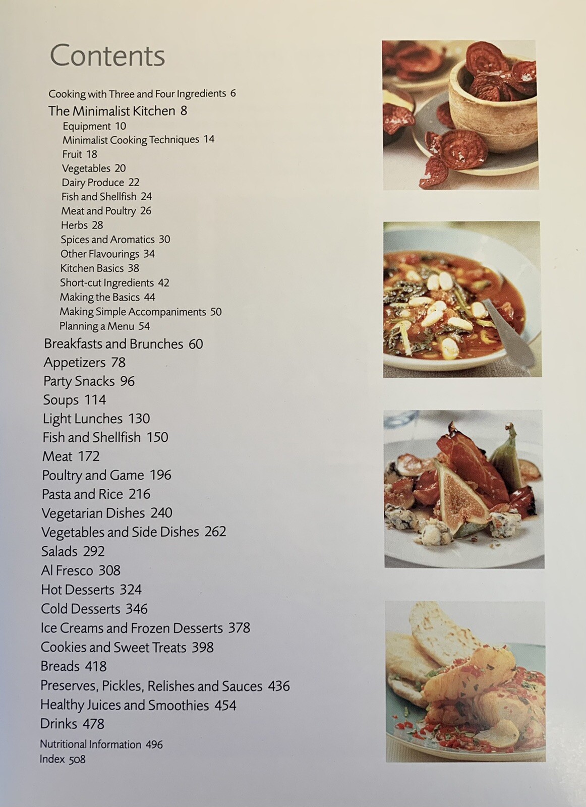 Three And Four Ingredient Cookbook Jenny White Joanna Farrow, Food ...