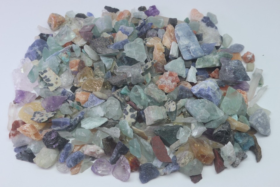 Micro Crafters 1/4 Lb Lot Natural Crystals Mineral Specimens Mixed ...