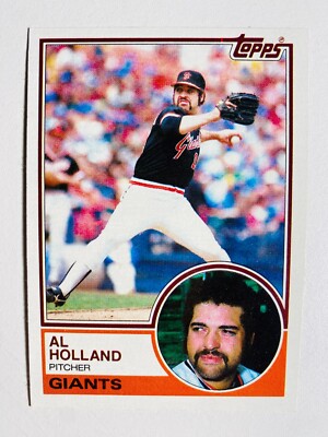 1983 TOPPS #58 AL HOLLAND NM-MT MLB BASEBALL CARD | eBay
