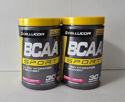 2 Cellucor BCAA Sport – Hydration & Recovery, Cherry Limeade. Exp. Date ...