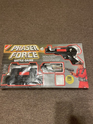 Vintage 1986 Buddy L PHASER FORCE Battle Game Phaser Gun Warrior Laser ...
