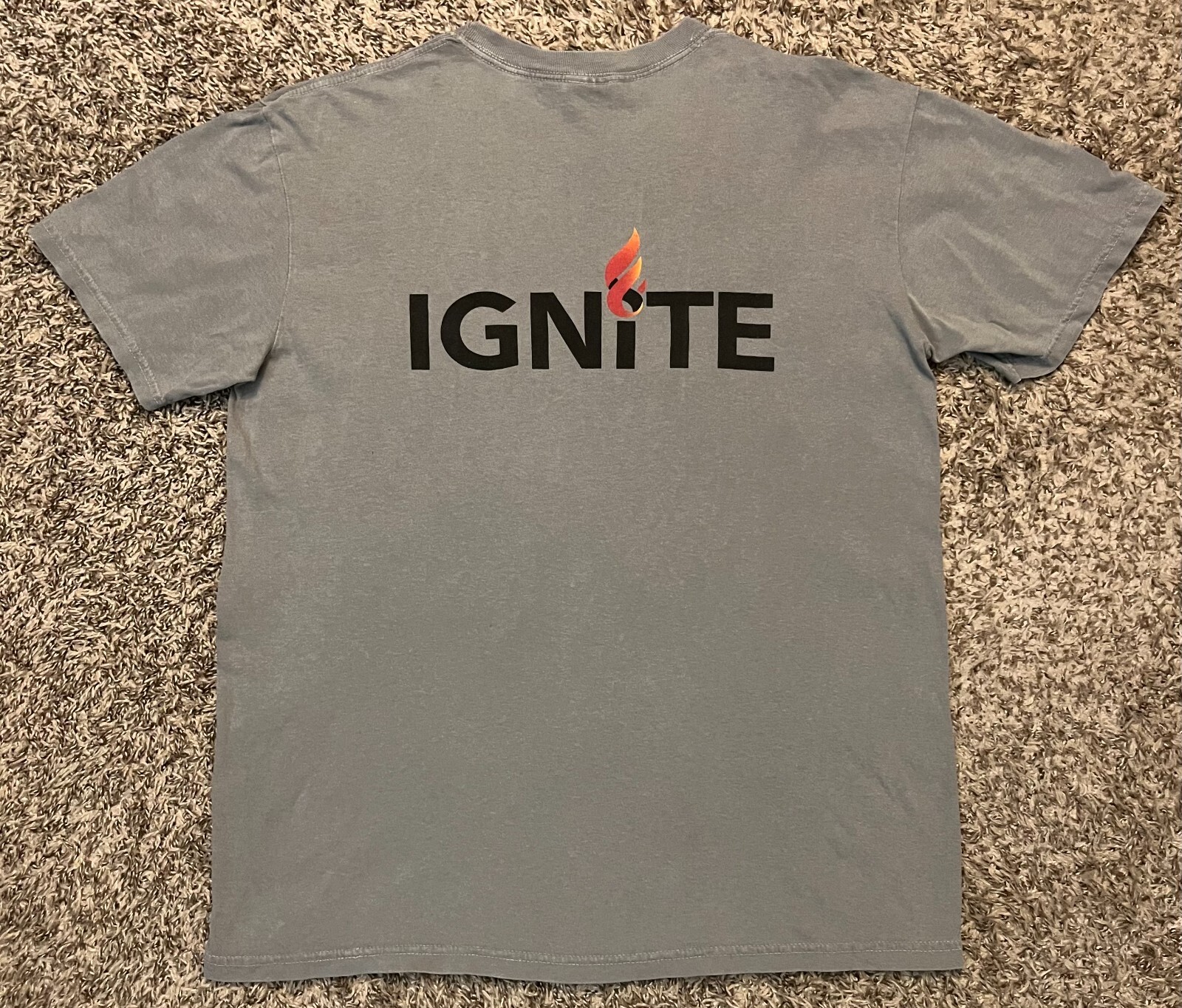 Vintage Ignite Classic Logos Comfort Colors Men's Gra… - Gem