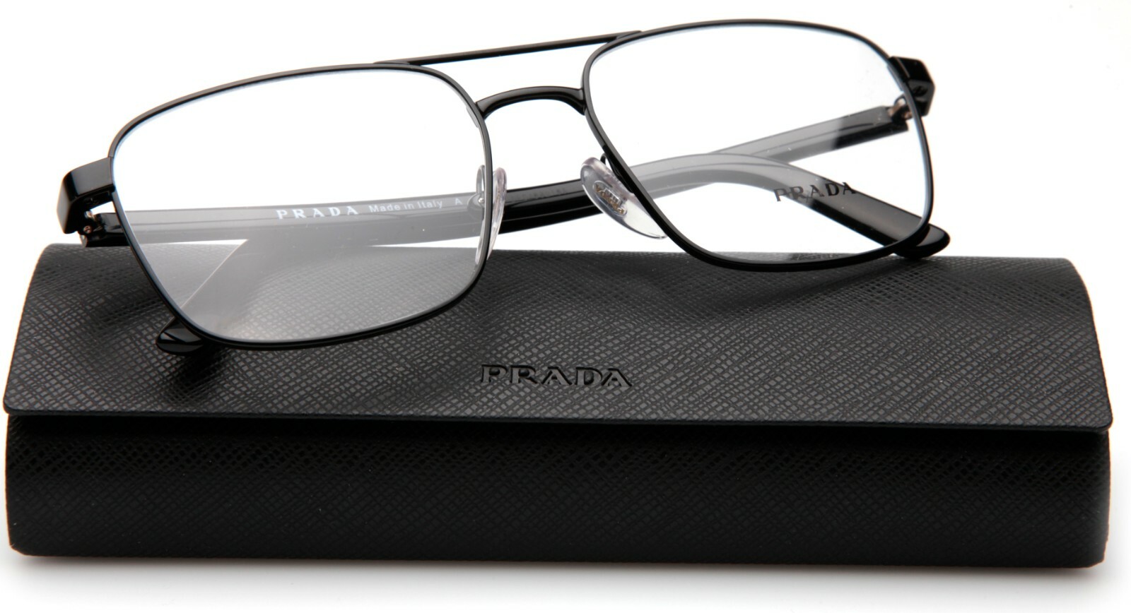 NEW PRADA VPR 53X 1AB-1O1 BLACK EYEGLASSES FRAME 54-17-140mm B43mm ...