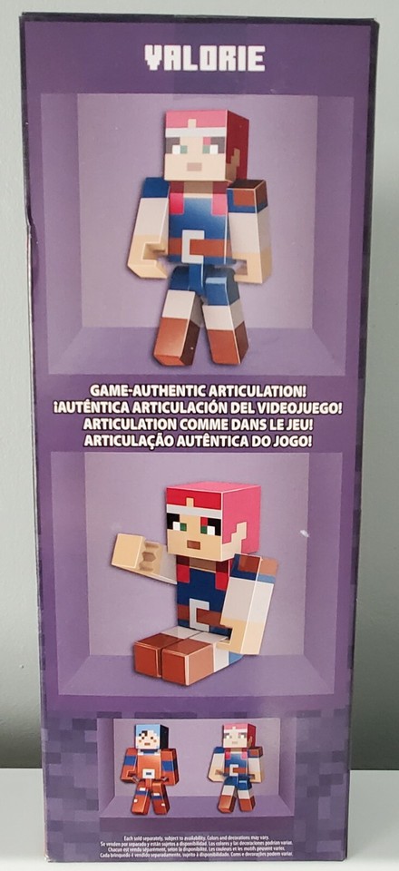 Minecraft Dungeons Valorie Large Scale 8.5 Inch Action Figure | eBay