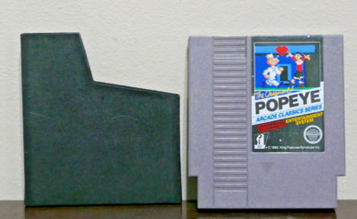 VINTAGE ORIGINAL POPEYE NINTENDO NES 1982 ARCADE CLASSIC SERIES | eBay