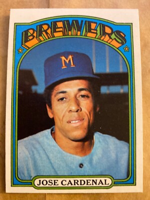 1972 Topps Baseball stunning set break #12 Jose Cardenal MINT? | eBay