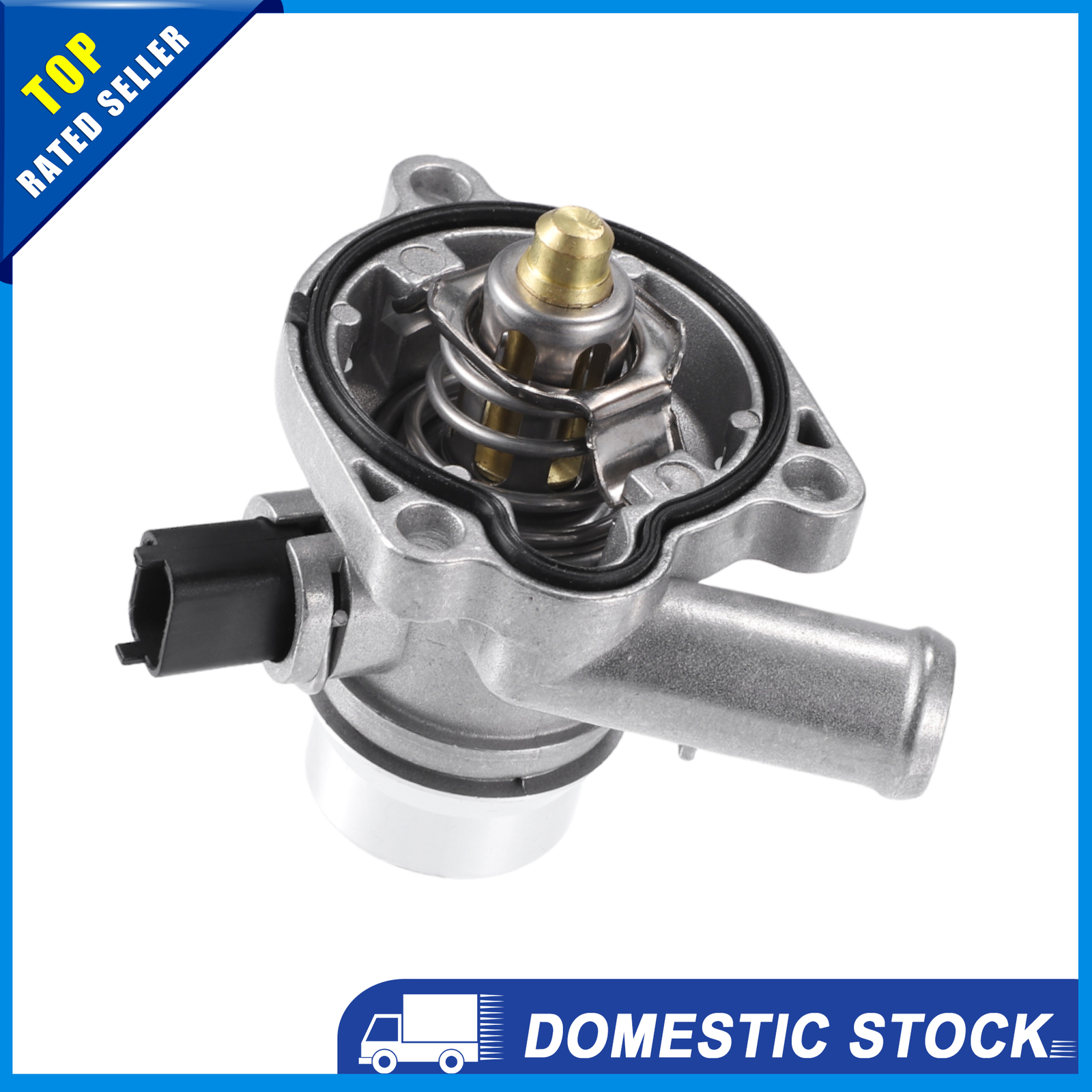 Pack of 1 For Chevy Cruze Trax Engine Coolant Thermostat Housing No ...