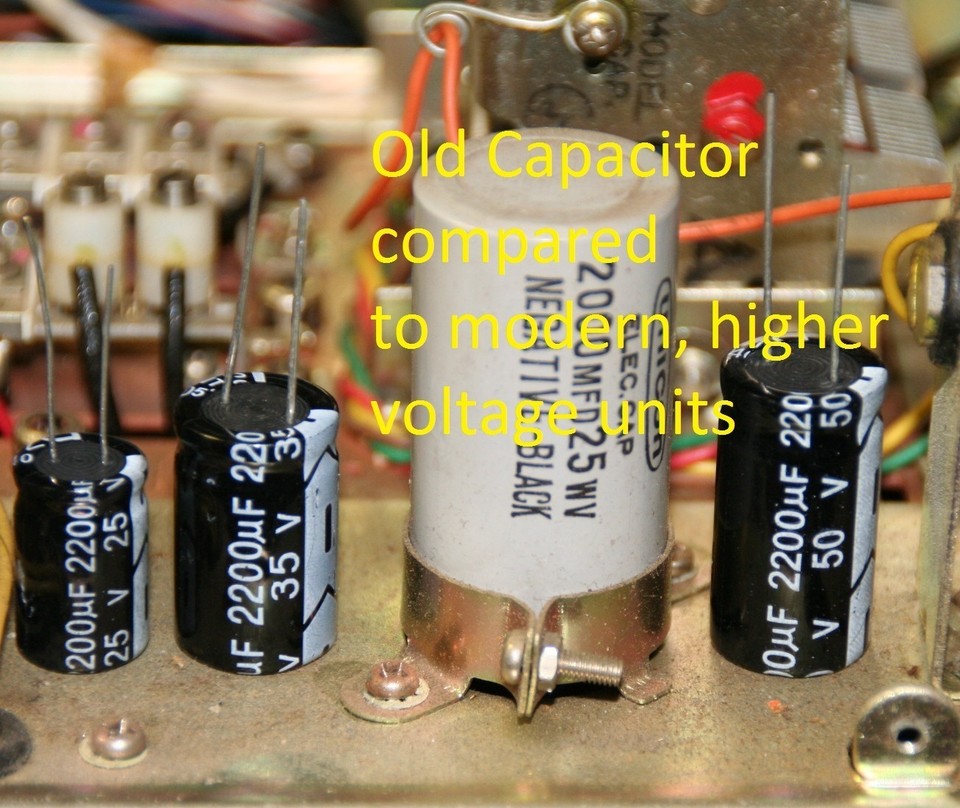 Realistic DX-150A Electrolytic Capacitor rE-Cap Kit - Premium | eBay