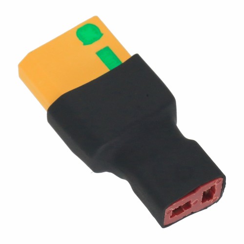 Amass XT90-S Anti Spark Female to Deans T Plug Female No Wires Adapter ...