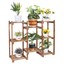 Multi Tier Wood Plant Stand Flower Pot Shelving Unit Display Rack ...