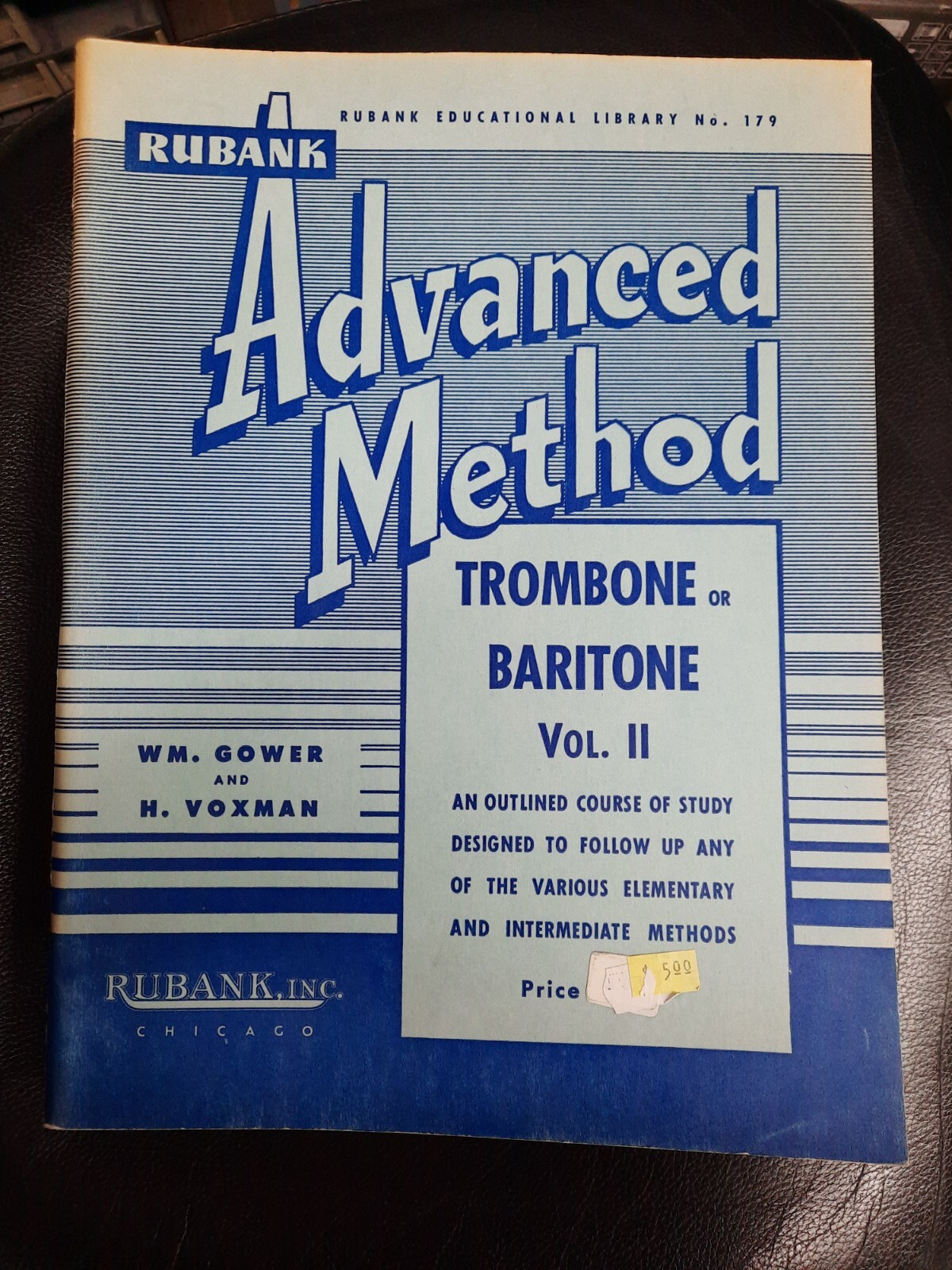 Rubank Advanced Method - Trombone or Baritone, Vol. 2 (Paperback) | eBay