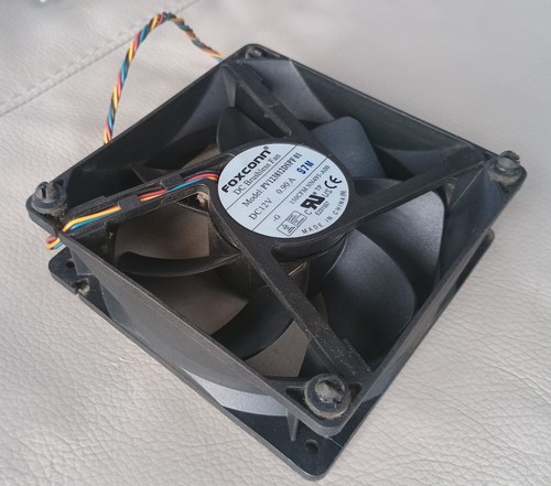 Foxconn 120mm x 38mm PV123812DSPF 01 5 Pin 4 Wire Case Fan Dell ...