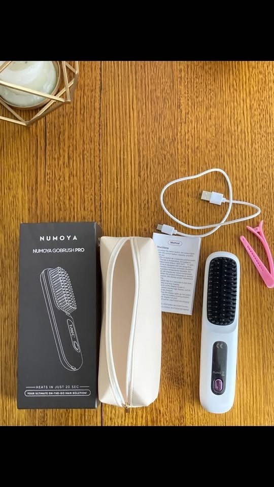 Portable Straightener Brush - Gobrush Pro, Go Brush Pro Straightener ...