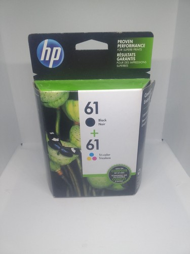 HP 61 Black + Tri Color Ink Cartridges | eBay