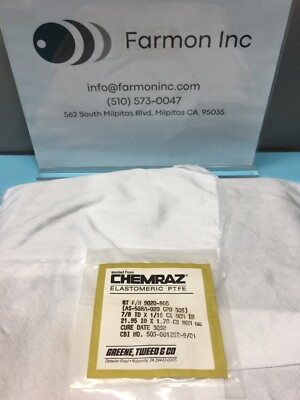 CHEMRAZ 9020-505 O-RING AS-568A-020 CPD 505, 2-020, 129079 | eBay