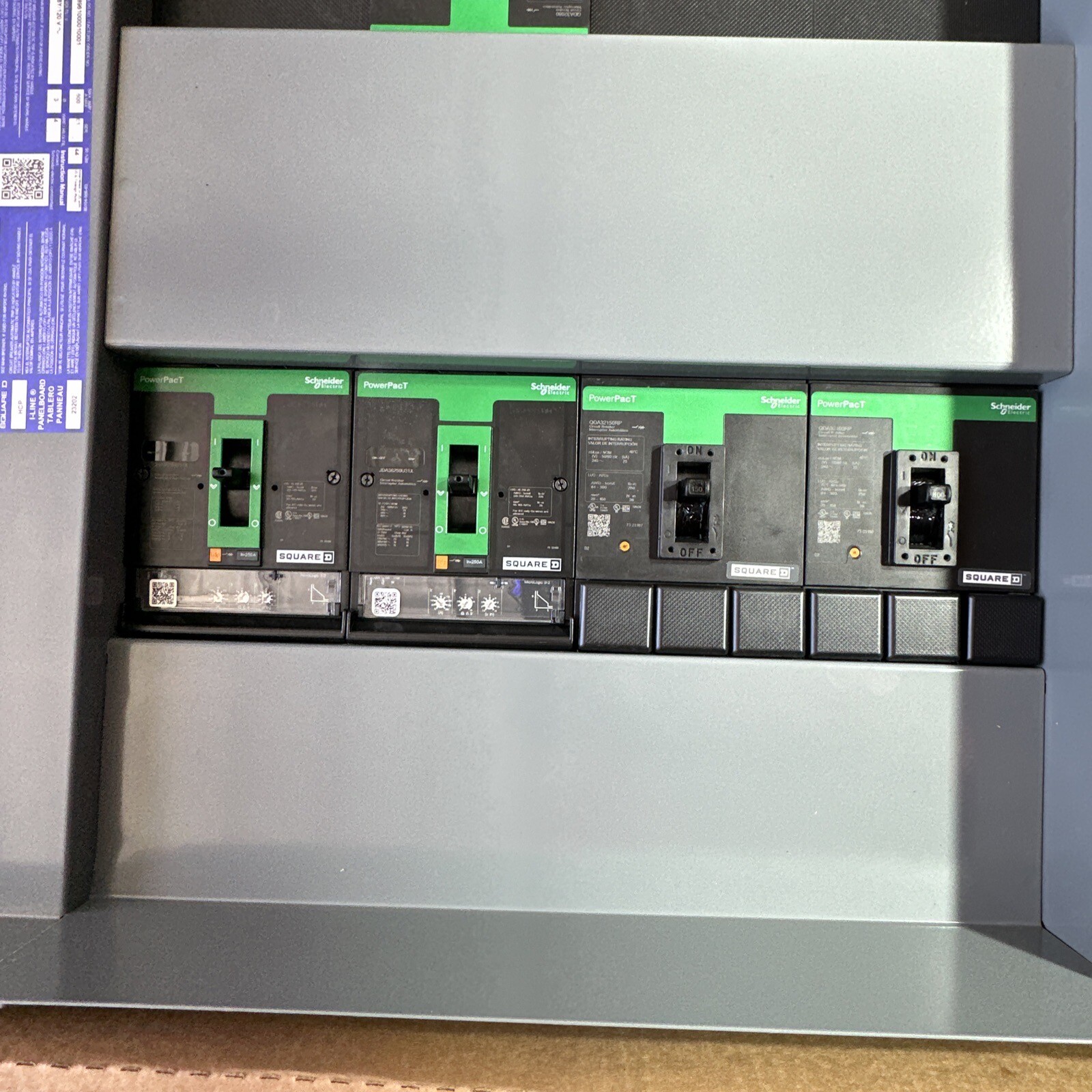 Square D HC4268WP 600 Amp Main TYPE 3R I Line Complete Panel W/HCP ...