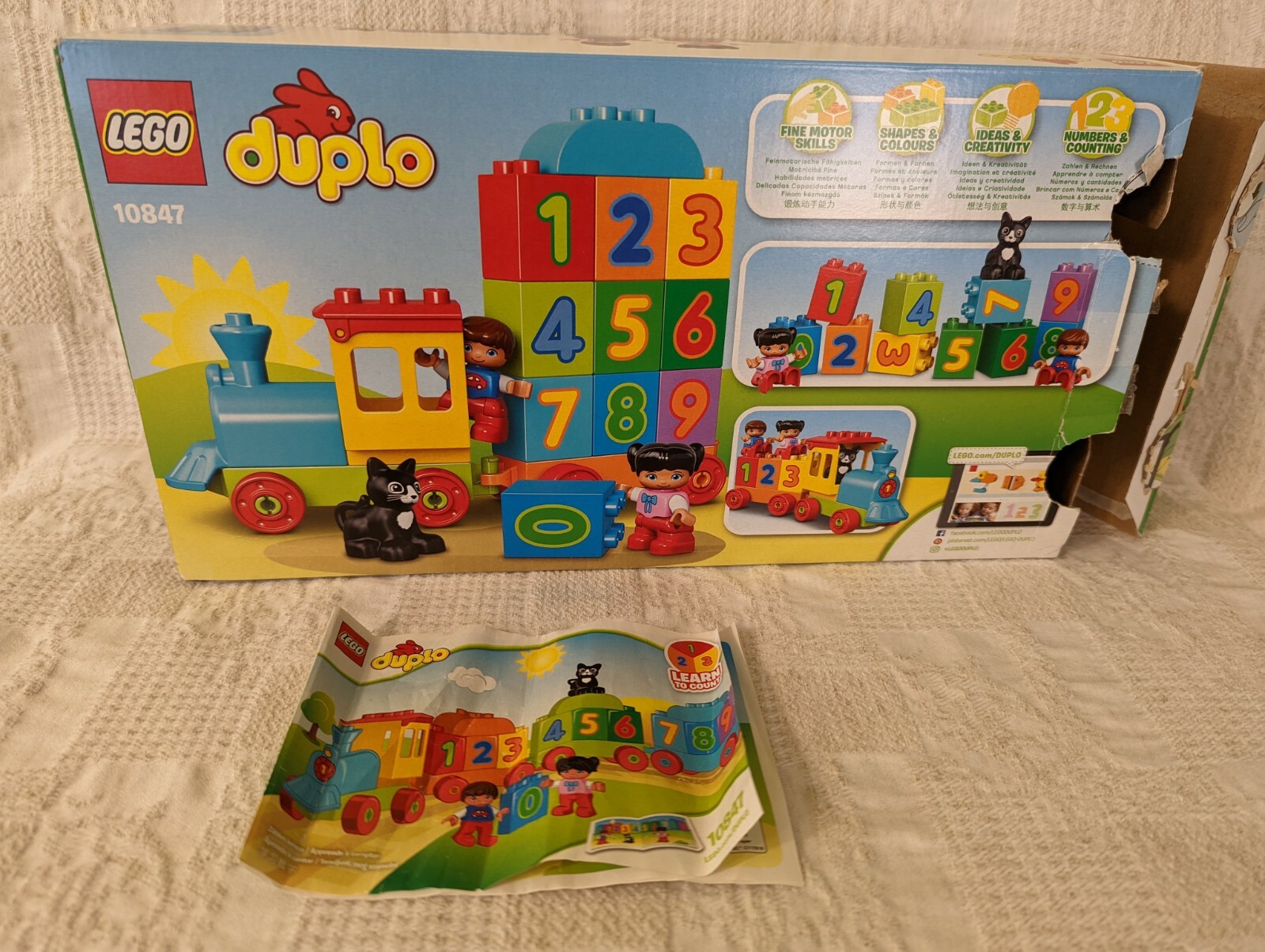 LEGO DUPLO 10847 NUMBER TRAIN, 100% Complete 673419265423 | eBay UK