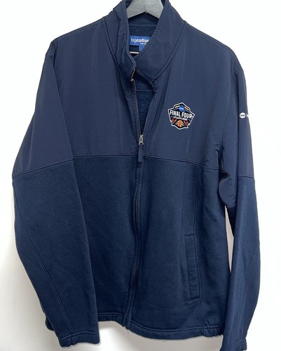 NCAA Final Four 2020 Atlanta Mens Full Zip Navy Blue Cotton Jacket Coat ...