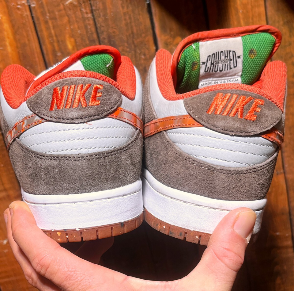 1 of 1? SAMPLE sz 10! Skated & Signed Dashawn Shane Nike SB Dunk Look ...
