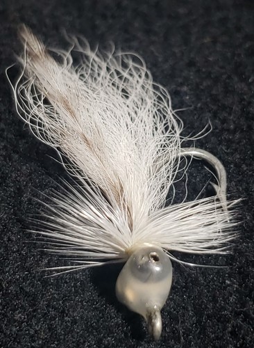 SALTWATER FISHING FLIES EPOXY MINI PUFF SHRIMP WHITE SIZE 4 FRONTIER ...