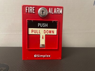 Simplex 4099-9001 Addressable Manual Pull Station | eBay