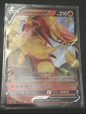Centiskorch V 033/189 Darkness Ablaze Pokémon Card TCG | eBay